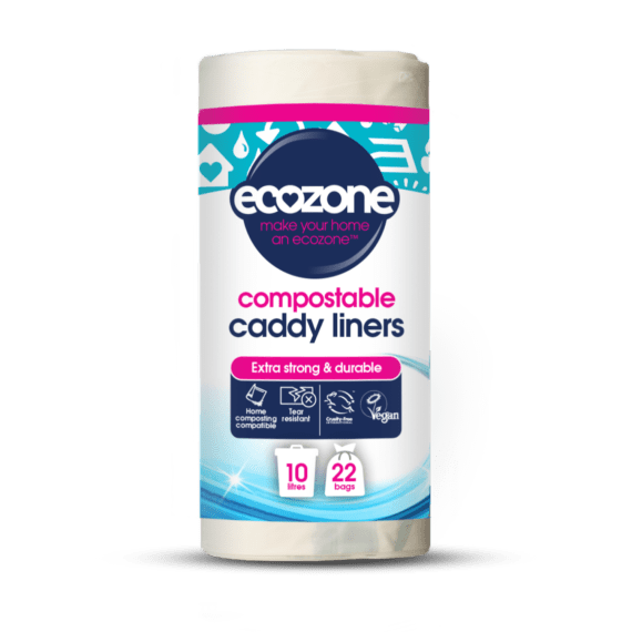 EcoZone Small Bin Bags 10 Litre (Compostable, 22 bags per roll) – LiveCoco